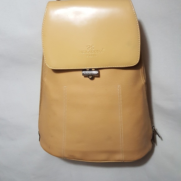 Bags | Hexagon Backpack | Poshmark